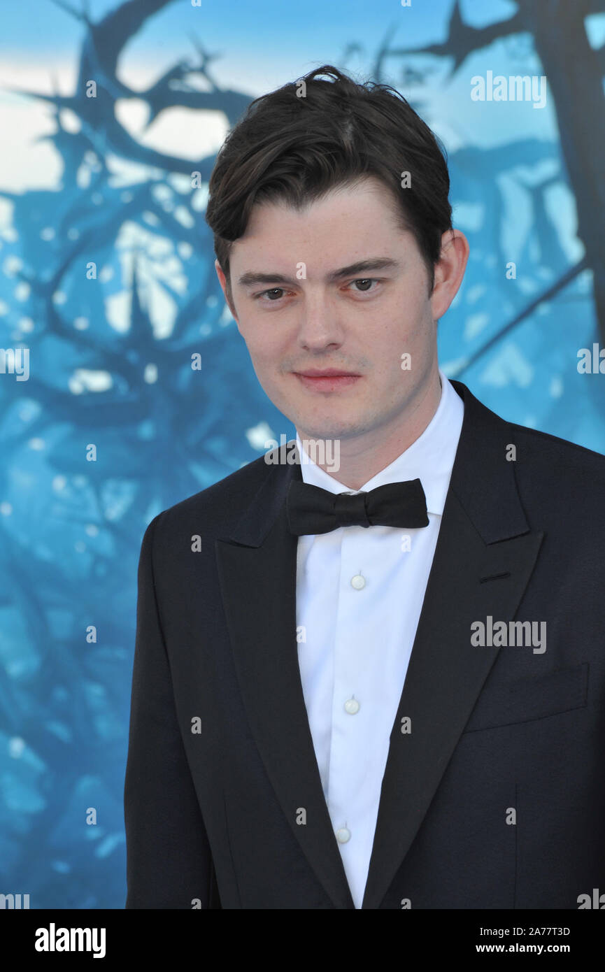 LOS ANGELES, CA - MAY 29, 2014: Sam Riley at the world premiere of his ...