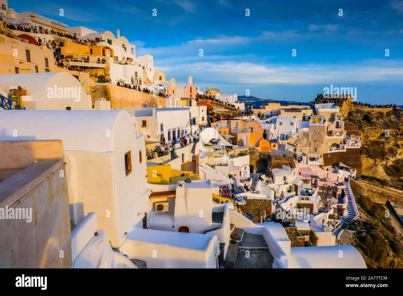 Traditional cyclades islands villages hi-res stock photography and ...