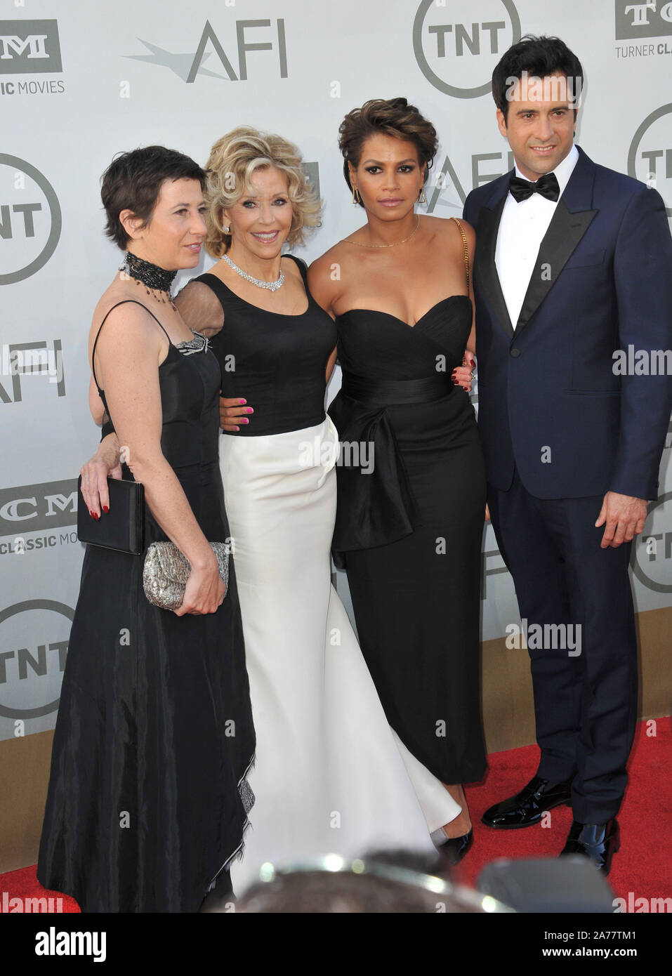 LOS ANGELES, CA - JUNE 5, 2014: Jane Fonda & daughter Vanessa Vadim ...