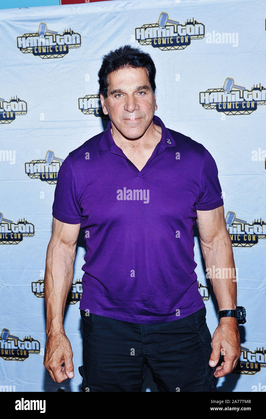 Hamilton, Ontario, Canada. 19th Oct, 2019. Actor Lou Ferrigno (best ...