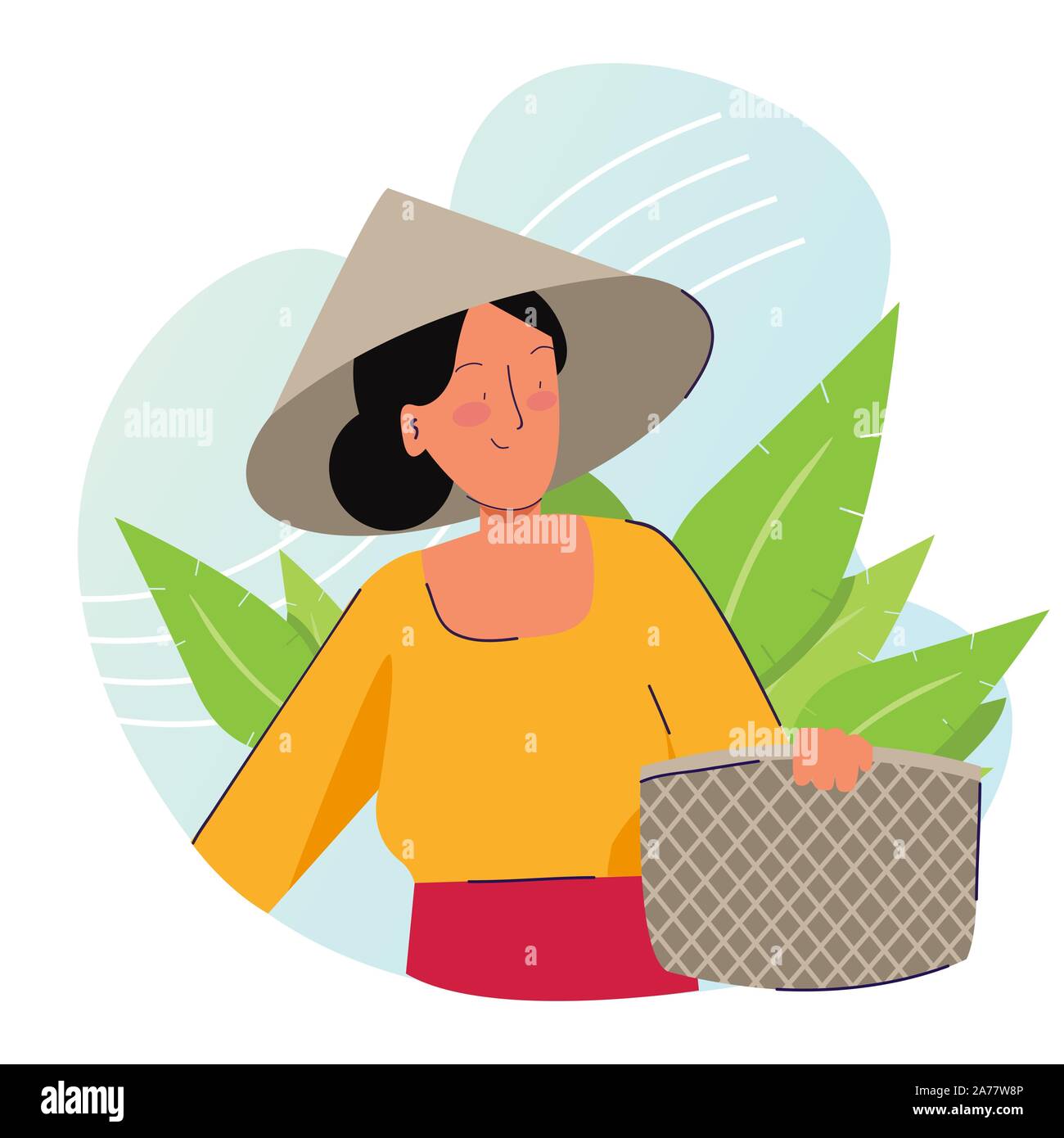 Filipino Farmer Clipart