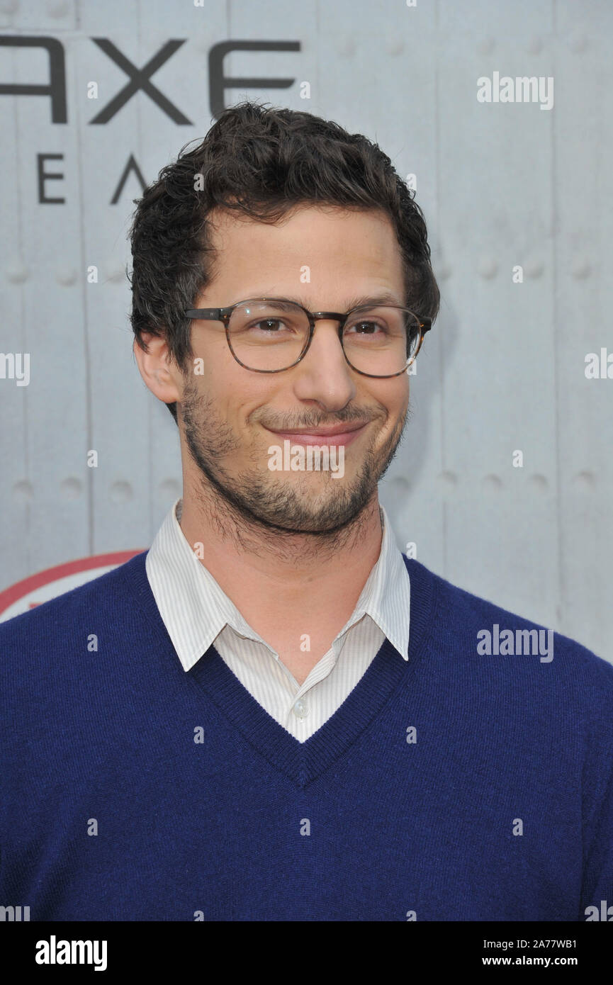 LOS ANGELES, CA - JUNE 7, 2014: Andy Samberg at Spike TV's 2014 Guys ...