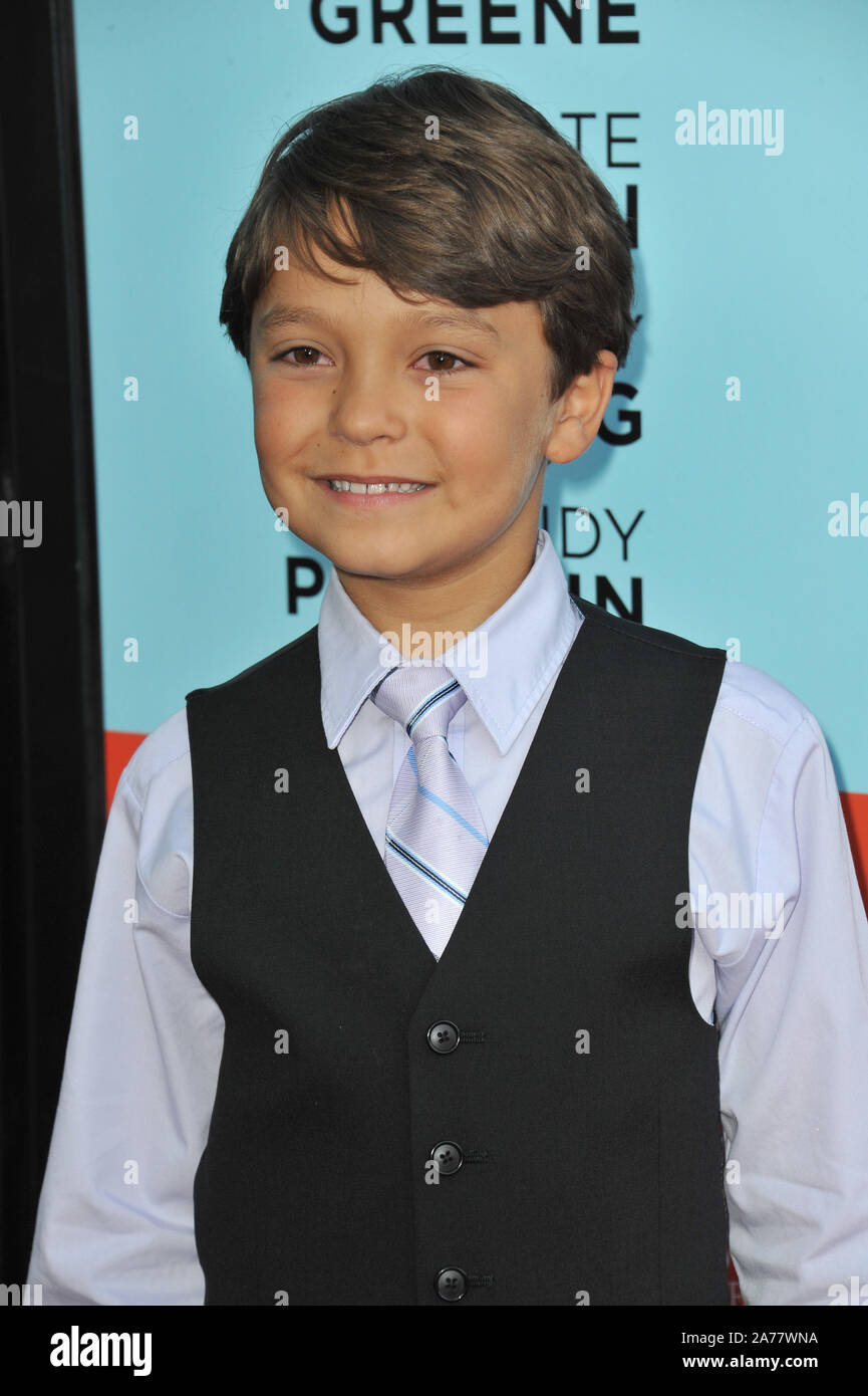 LOS ANGELES, CA - JUNE 23, 2014: Pierce Gagnon at the Los Angeles ...