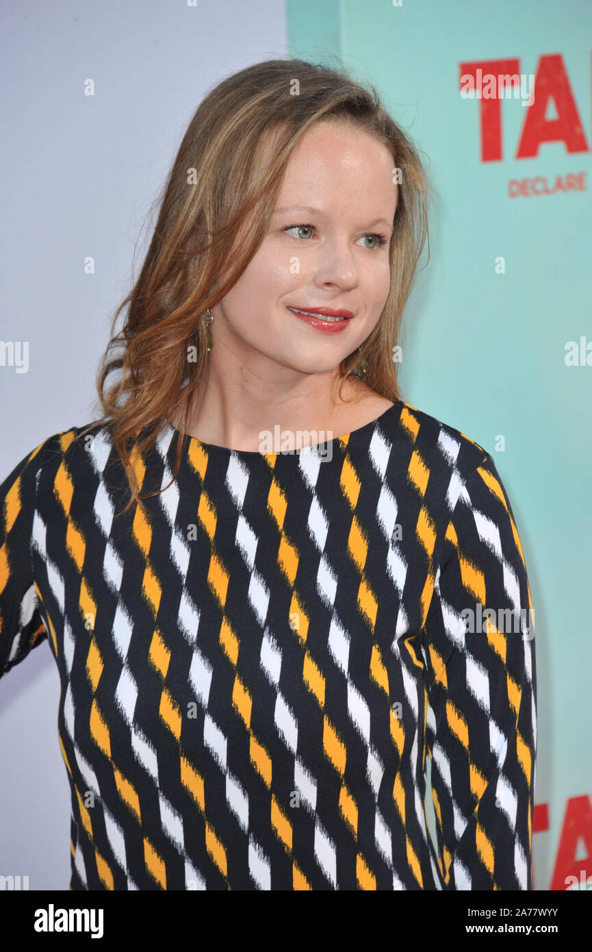 LOS ANGELES, CA - JUNE 30, 2014: Thora Birch at the premiere of "Tammy ...