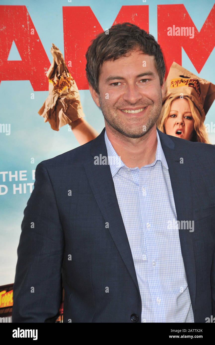 LOS ANGELES, CA - JUNE 30, 2014: Mark Duplass at the premiere of his ...