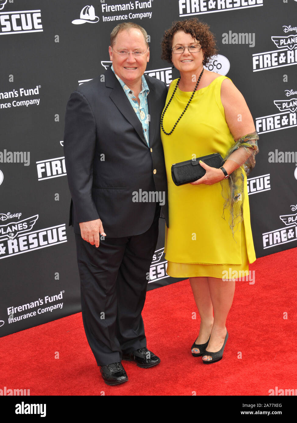 LOS ANGELES, CA - JULY 15, 2014: Executive producer John Lasseter ...