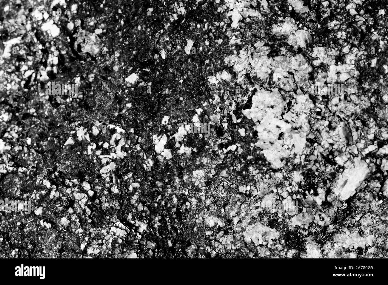 Seashore stone texture close-up. Monochrome natural abstract background ...