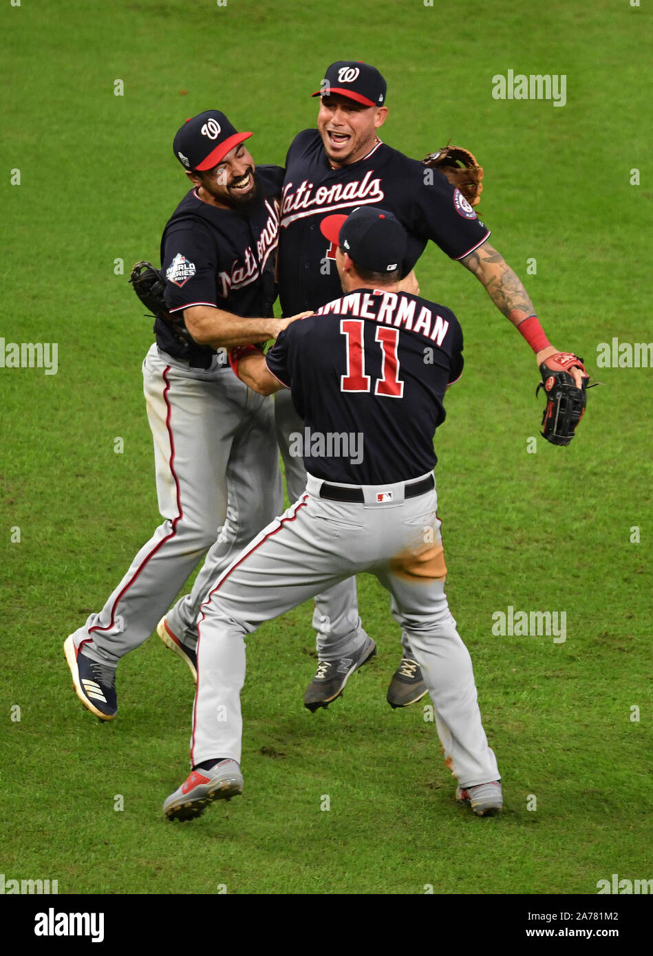 Houston, United States. 30th Oct, 2019. Washington Nationals' Ryan ...
