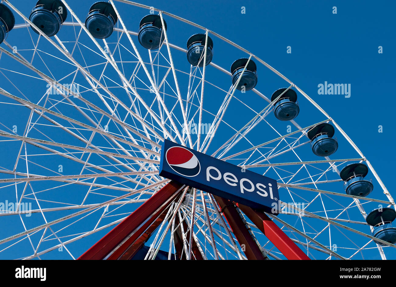 Pepsi Ferris Wheel at Ocean City Stock Photo - Alamy