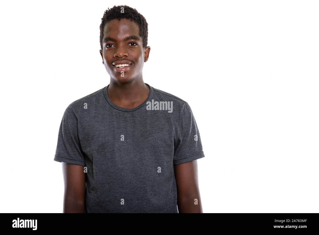 African teen boy smile hi-res stock photography and images - Alamy