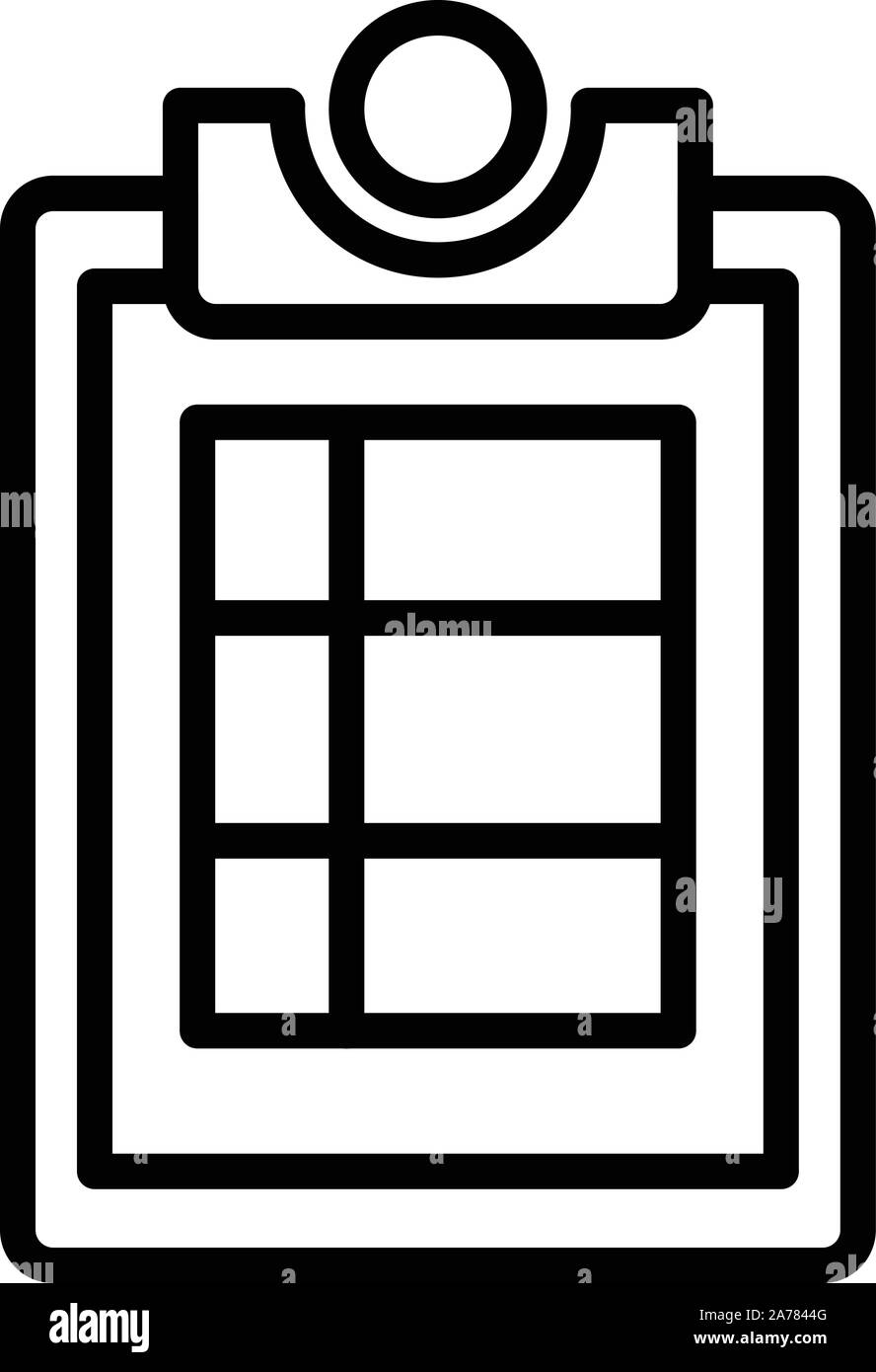 Inventory board icon, outline style Stock Vector Image & Art - Alamy