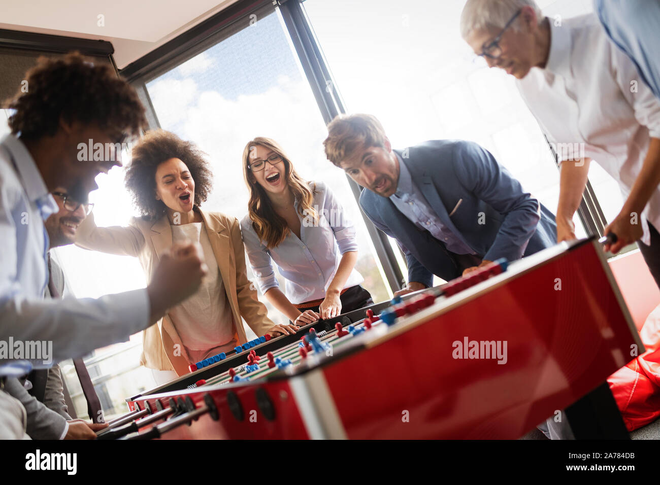 Office entertainment room hi-res stock photography and images - Alamy