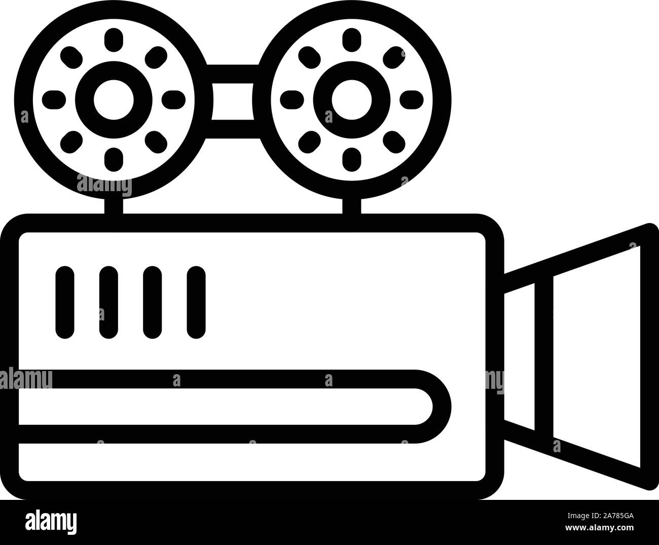 Cinema camera icon, outline style Stock Vector Image & Art - Alamy