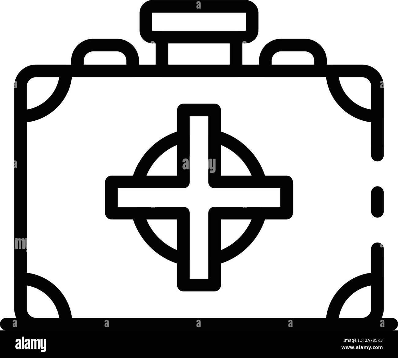 First aid kit icon, outline style Stock Vector Image & Art - Alamy