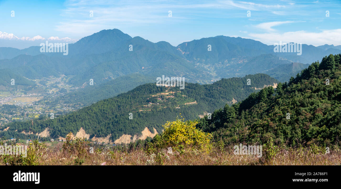 The beautiful hills and mountains of Nepal Stock Photo - Alamy