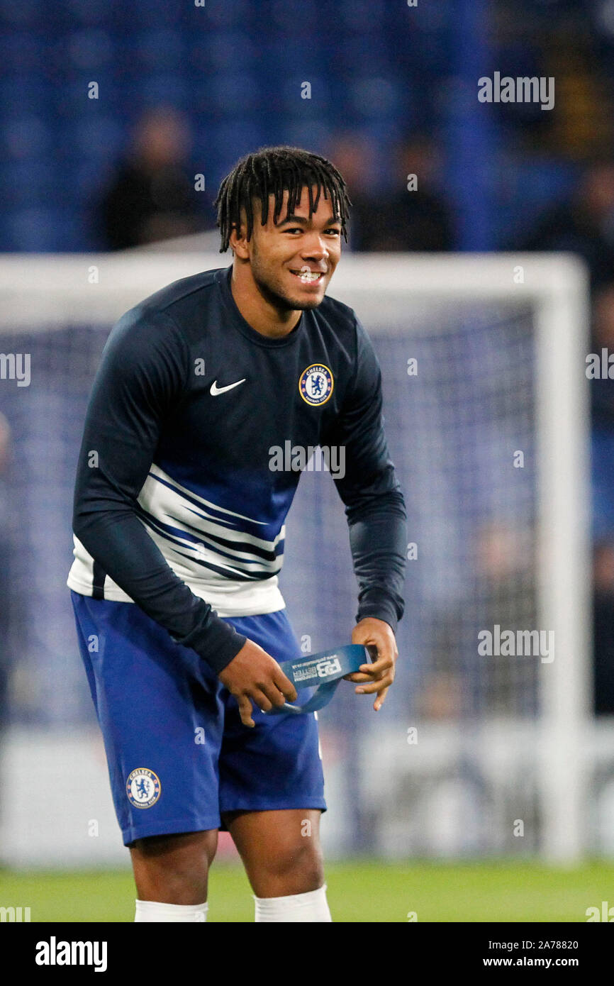 London, UK. 30th Oct, 2019. Reece James of Chelsea during the Carabao ...