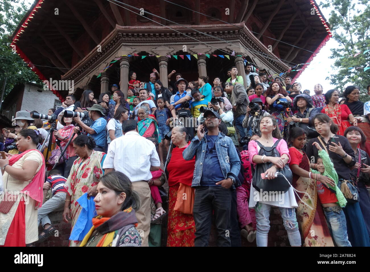 Nepal dashain festival hi-res stock photography and images - Alamy