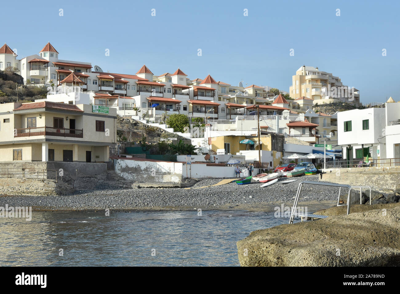 Tenerife, La Caleta, Spain Stock Photo - Alamy