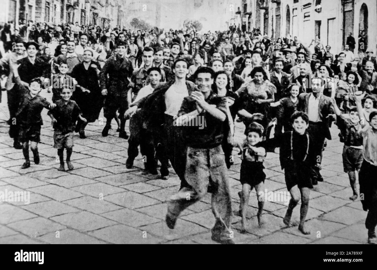 Italy april 25 Black and White Stock Photos & Images - Alamy