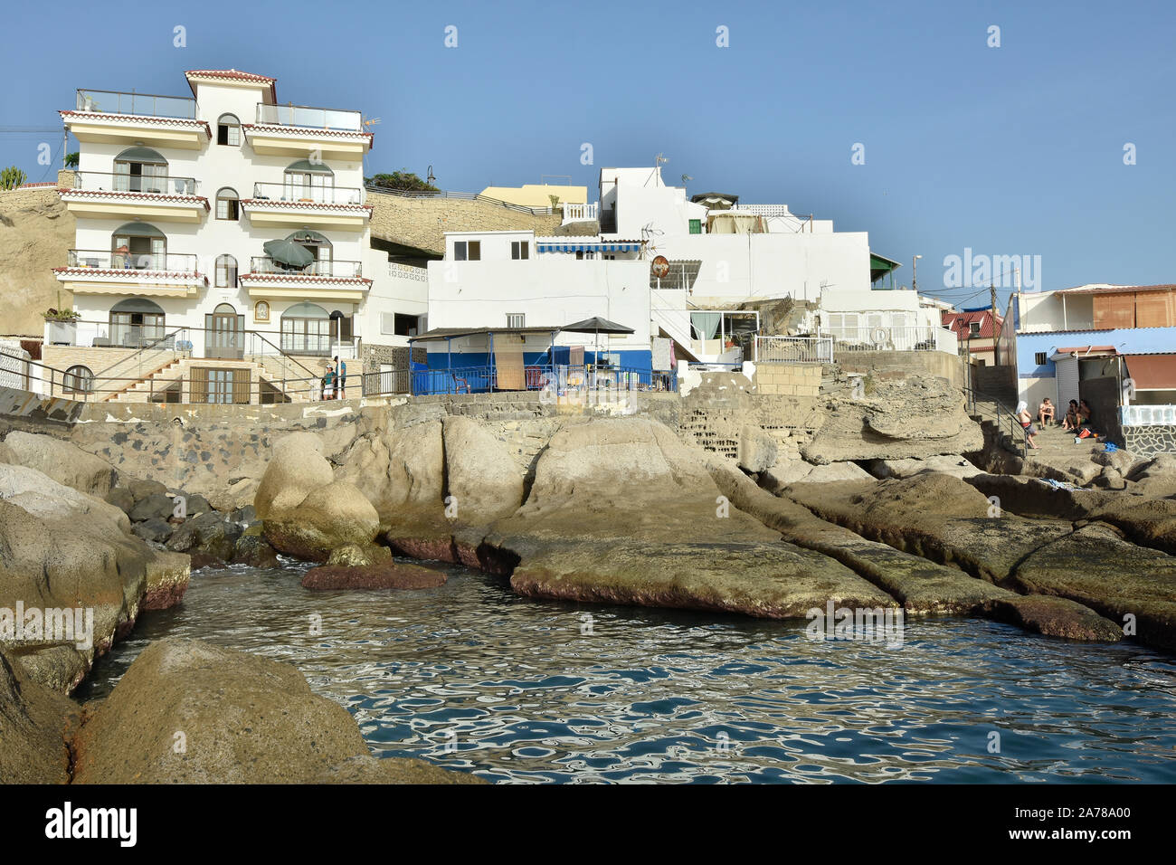 Tenerife, La Caleta, Spain Stock Photo - Alamy