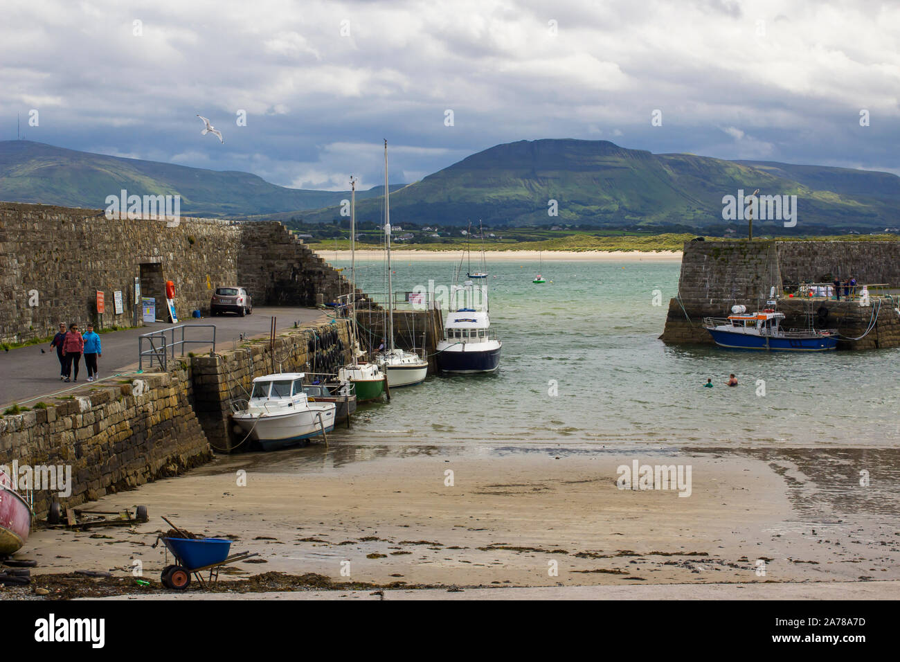 Fishing pier county donegal hi-res stock photography and images - Alamy