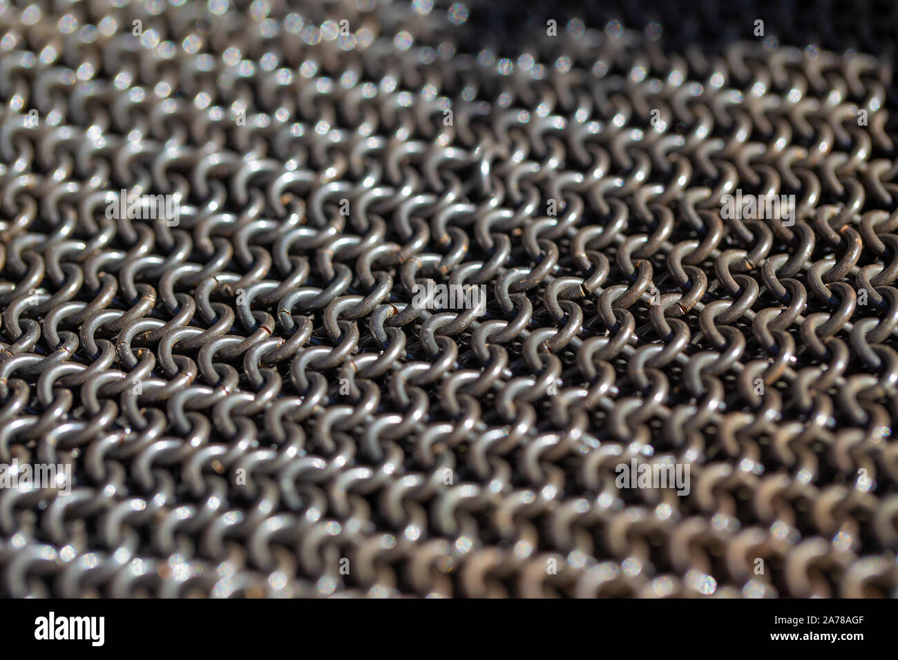 Chainmail texture hi-res stock photography and images - Alamy