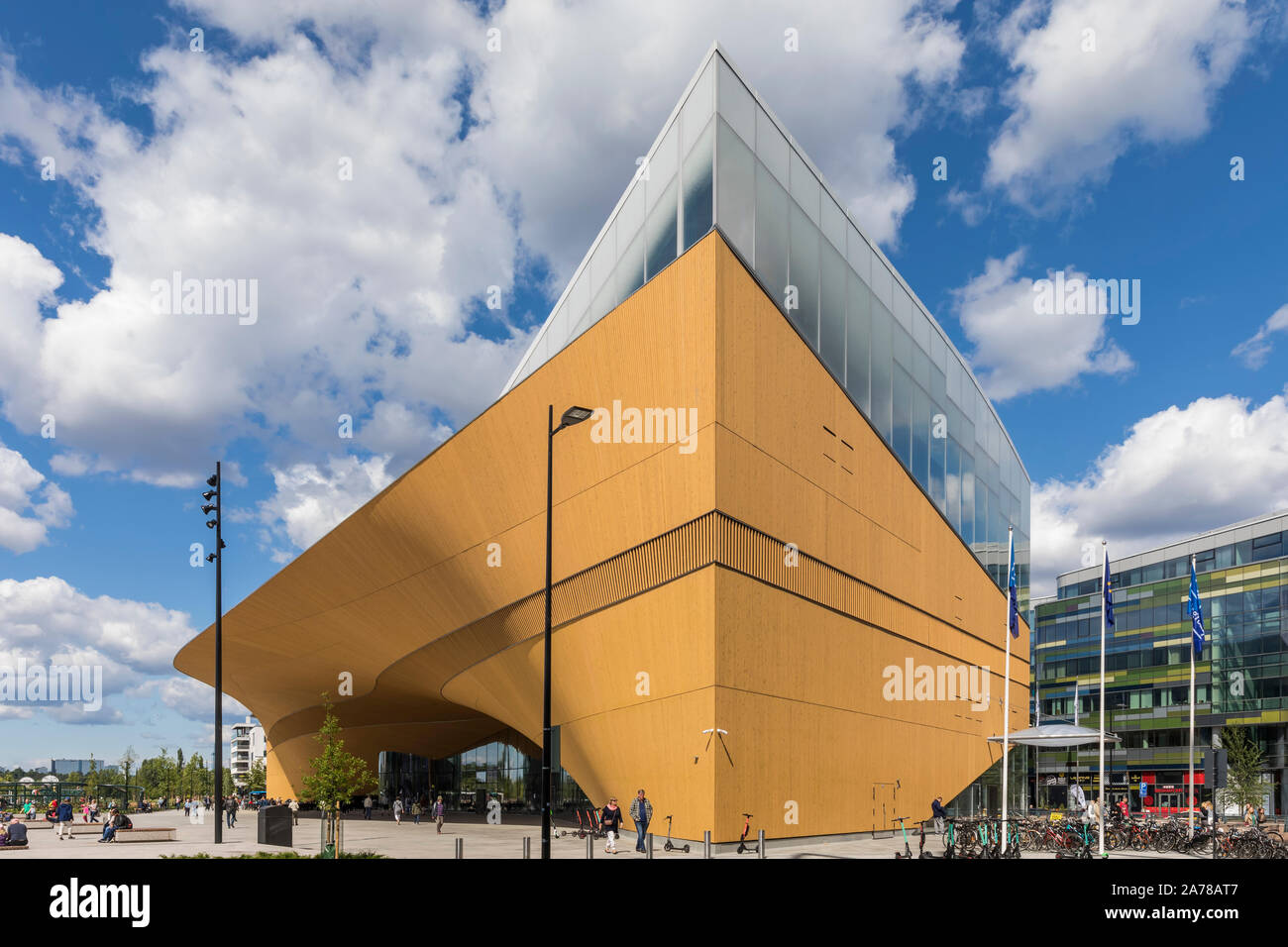 Helsinki Central Library Oodi Stock Photo - Alamy