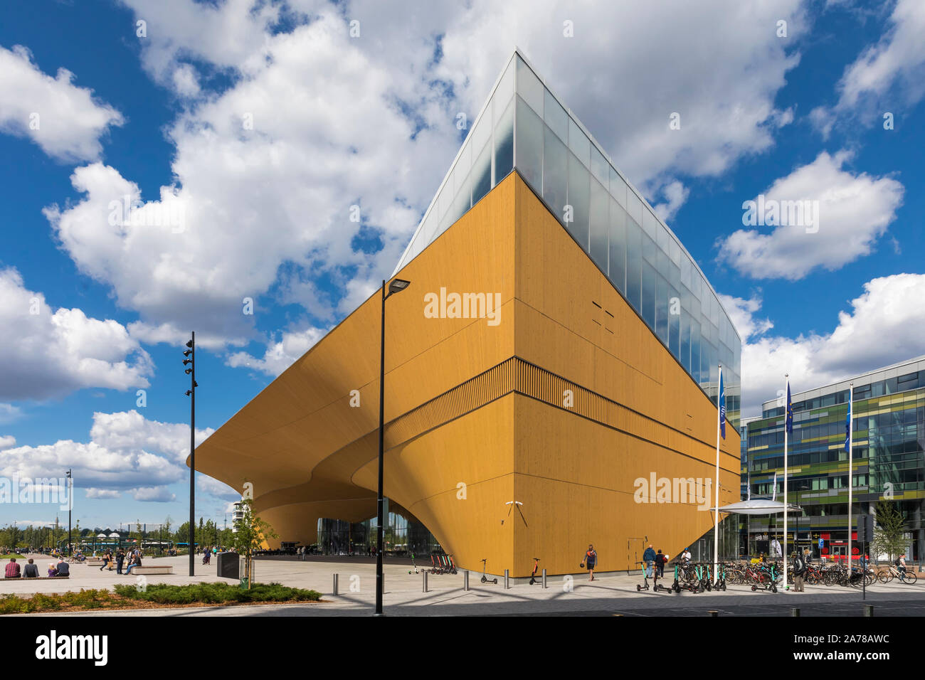 Helsinki Central Library Oodi Stock Photo - Alamy