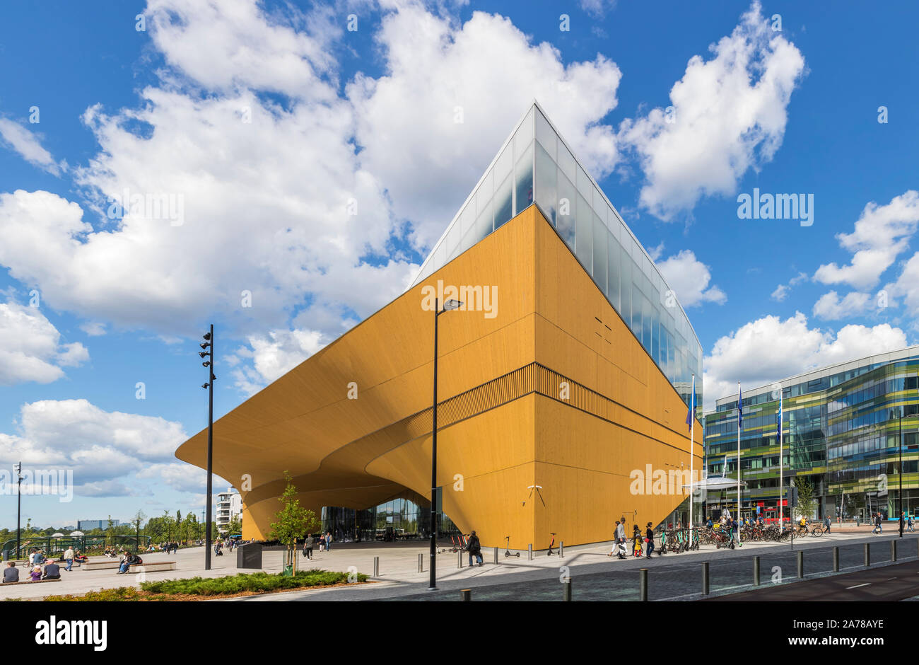 Helsinki Central Library Oodi Stock Photo - Alamy