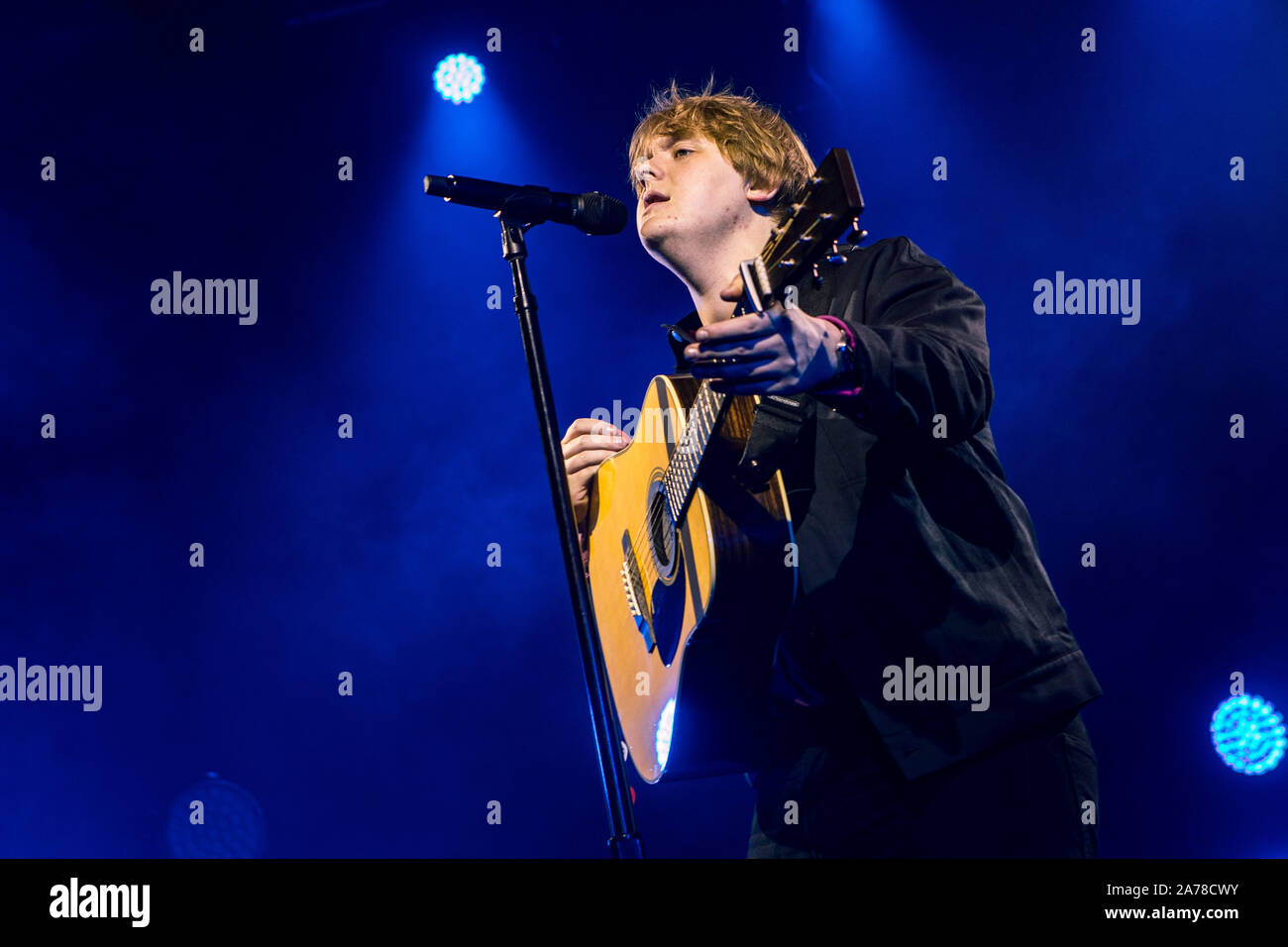 Lewis Capaldi performs at Fabrique on October 30, 2019 in Milan, Italy ...