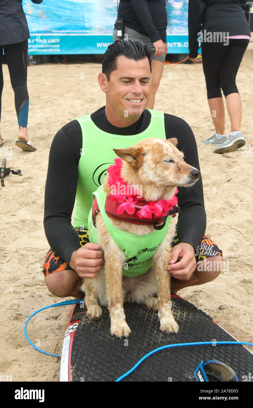 11th Annual Surf City Surf Dog Competition at Huntington Dog Beach in ...