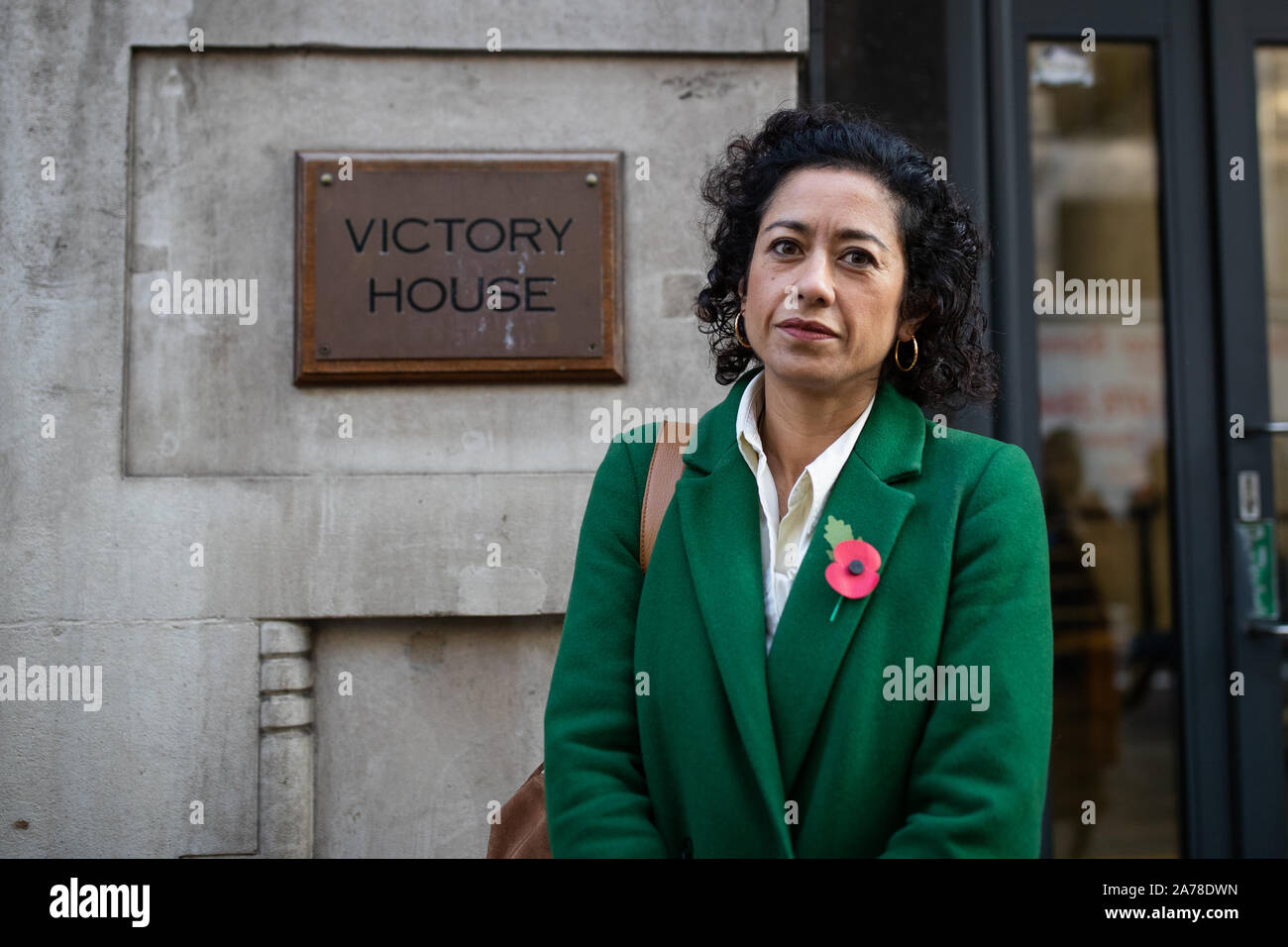 Journalist, writer and broadcaster Samira Ahmed arrives at the Central ...