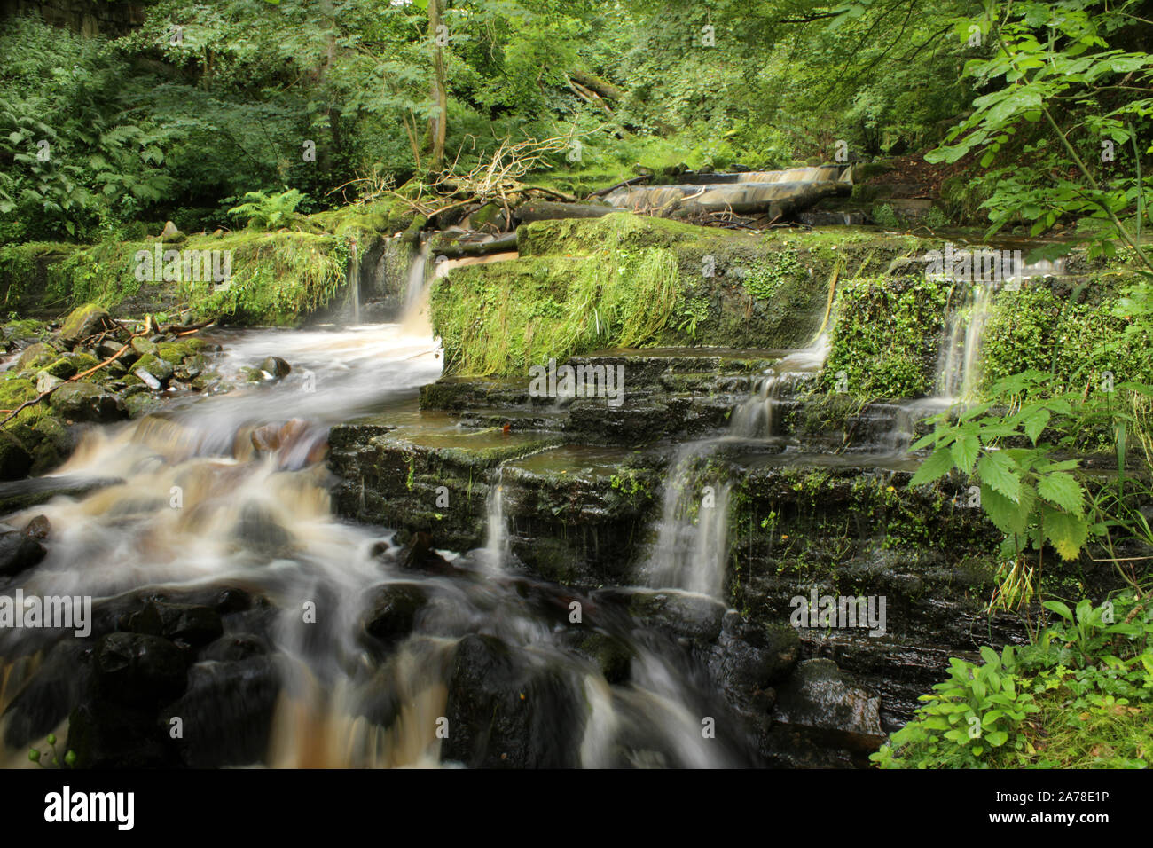 Yorkshire Dales Waterfall Stock Photo - Alamy