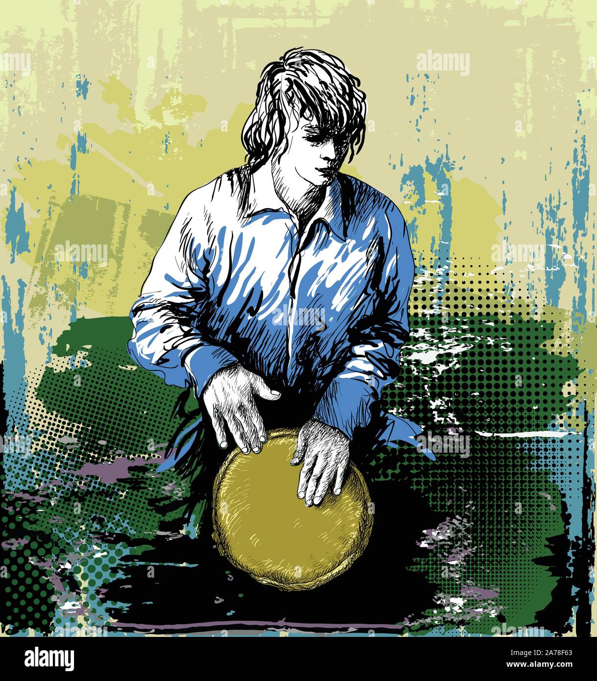 Playing street Stock Vector Images - Alamy