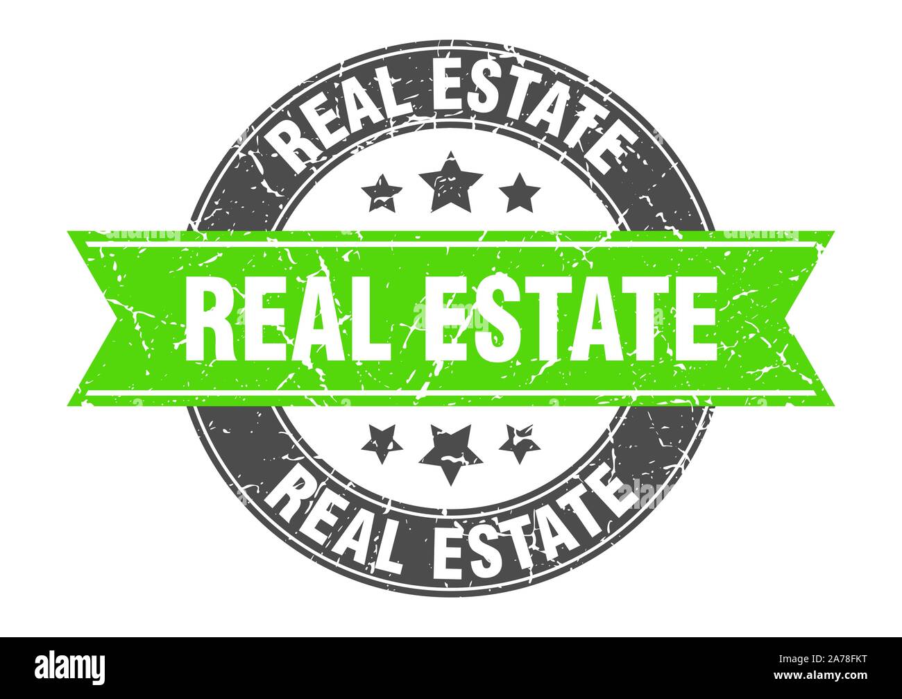 Real estate round stamp hi-res stock photography and images - Alamy
