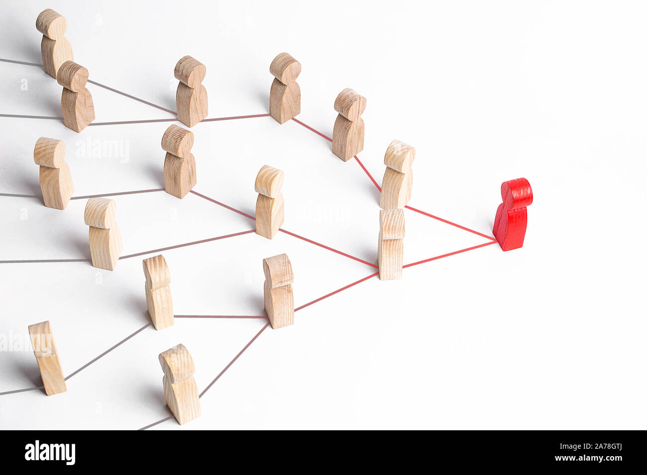 Businessman following leader hi-res stock photography and images - Alamy