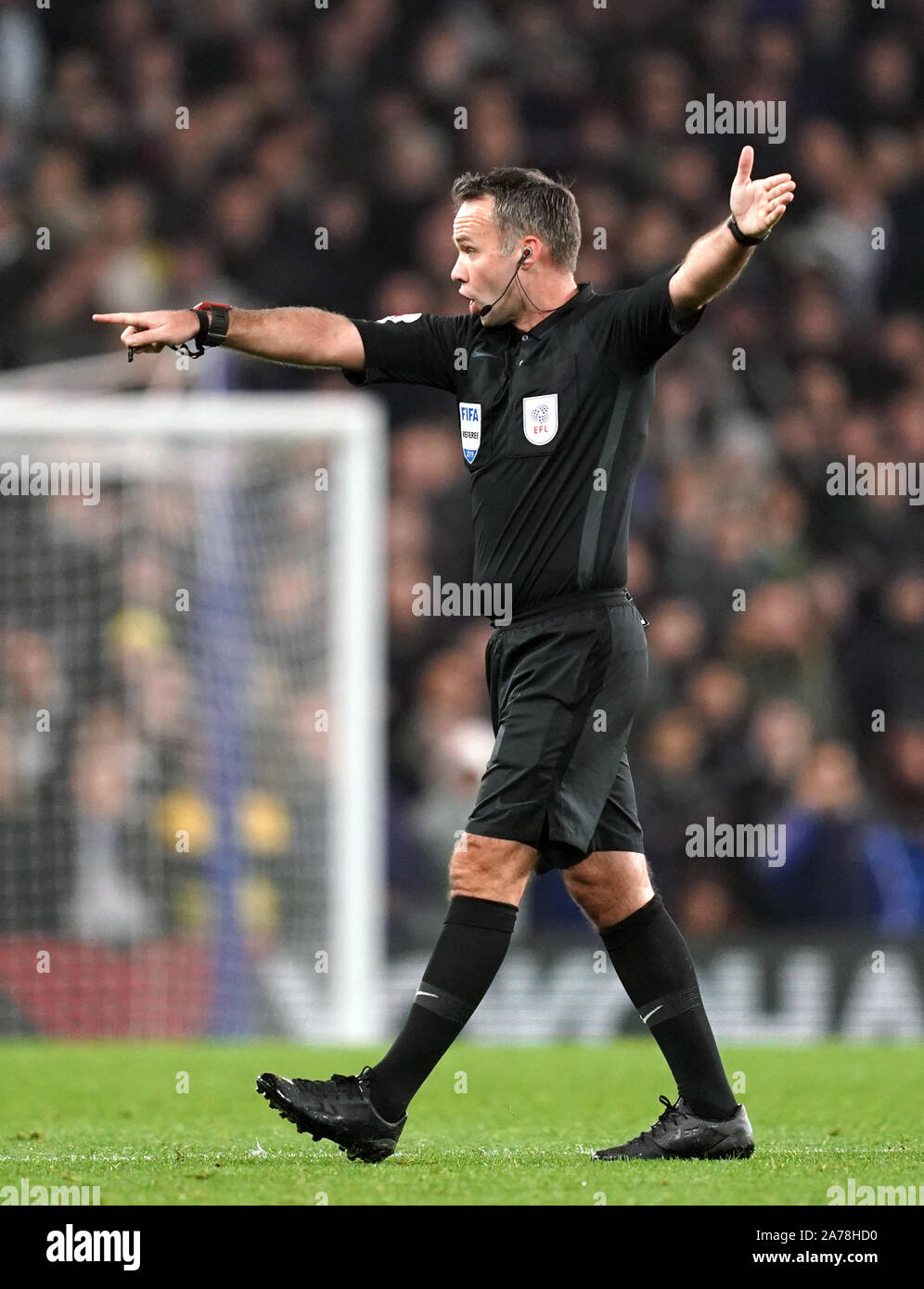 Referee Paul Tierney Stock Photo - Alamy