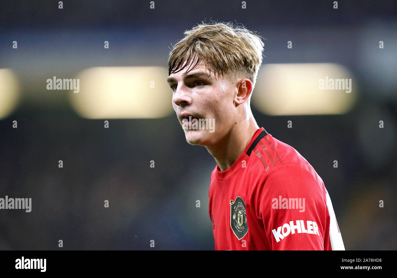 Manchester United's Brandon Williams Stock Photo - Alamy