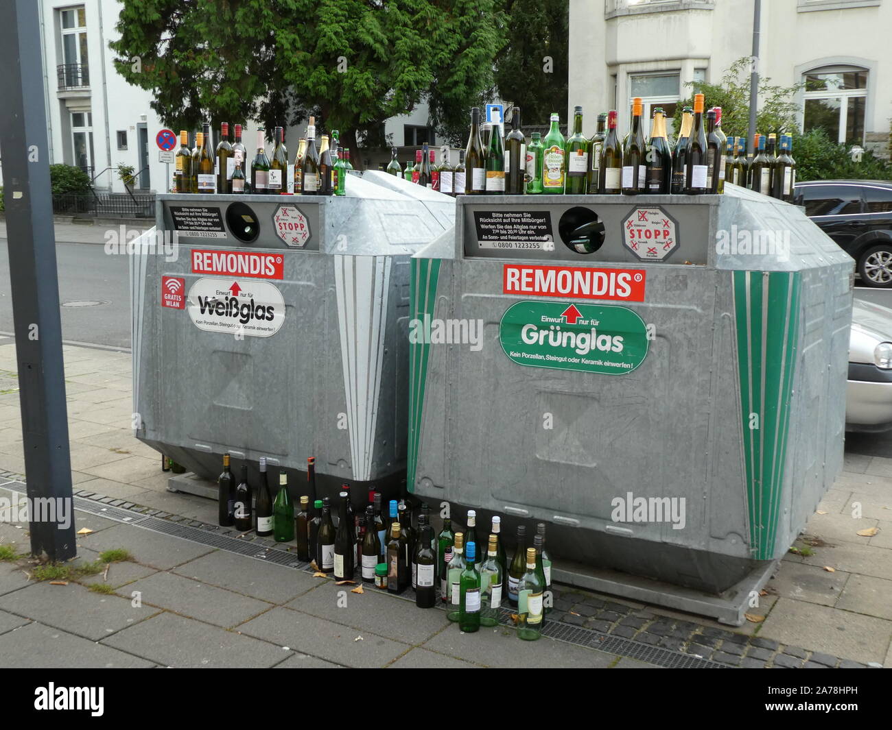 Germany recycling glass hi-res stock photography and images - Alamy