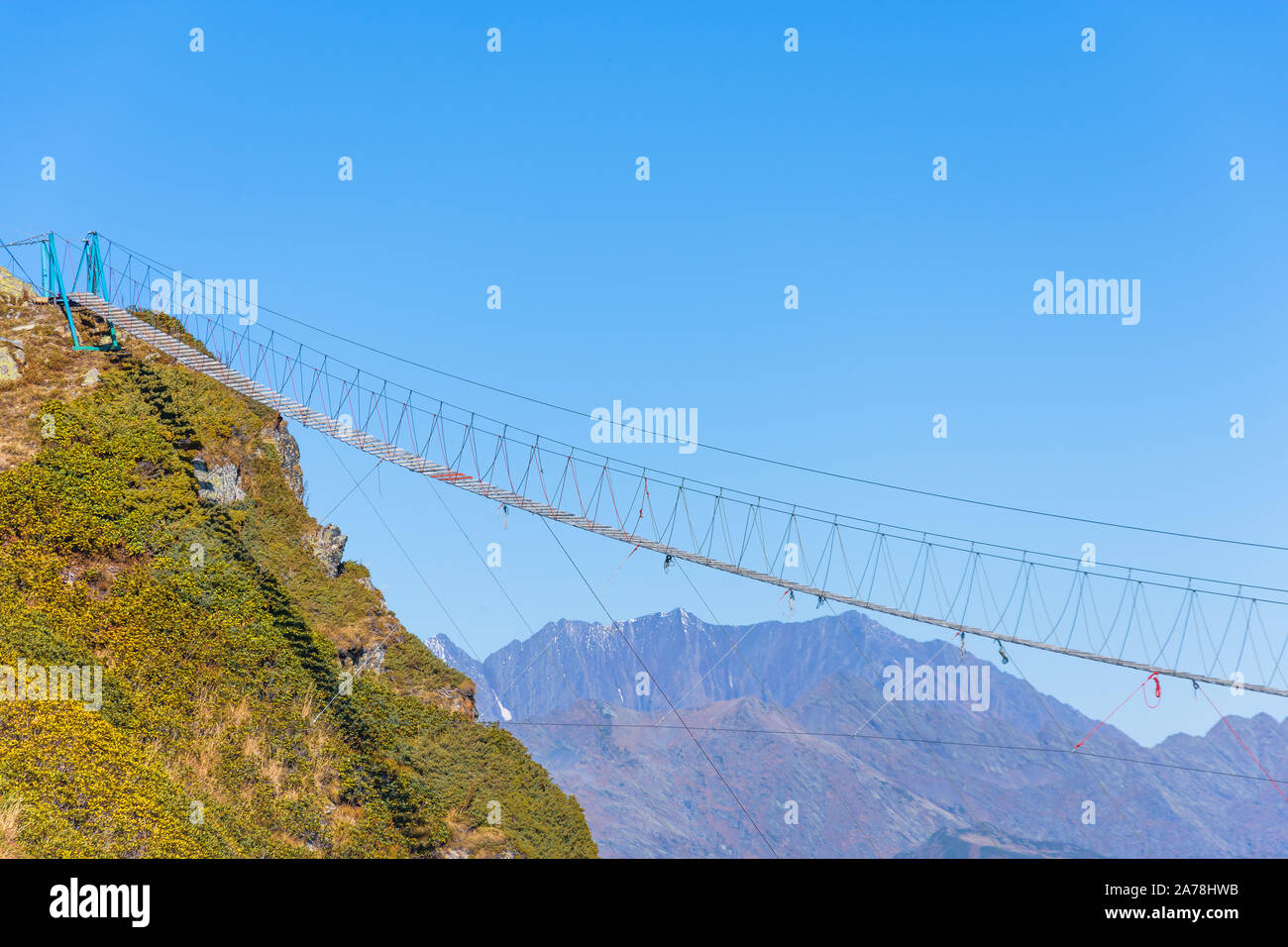 Highline slack line hi-res stock photography and images - Alamy