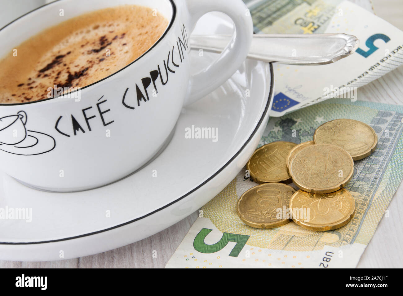 Coffee Cappuccino Stock Photo - Alamy