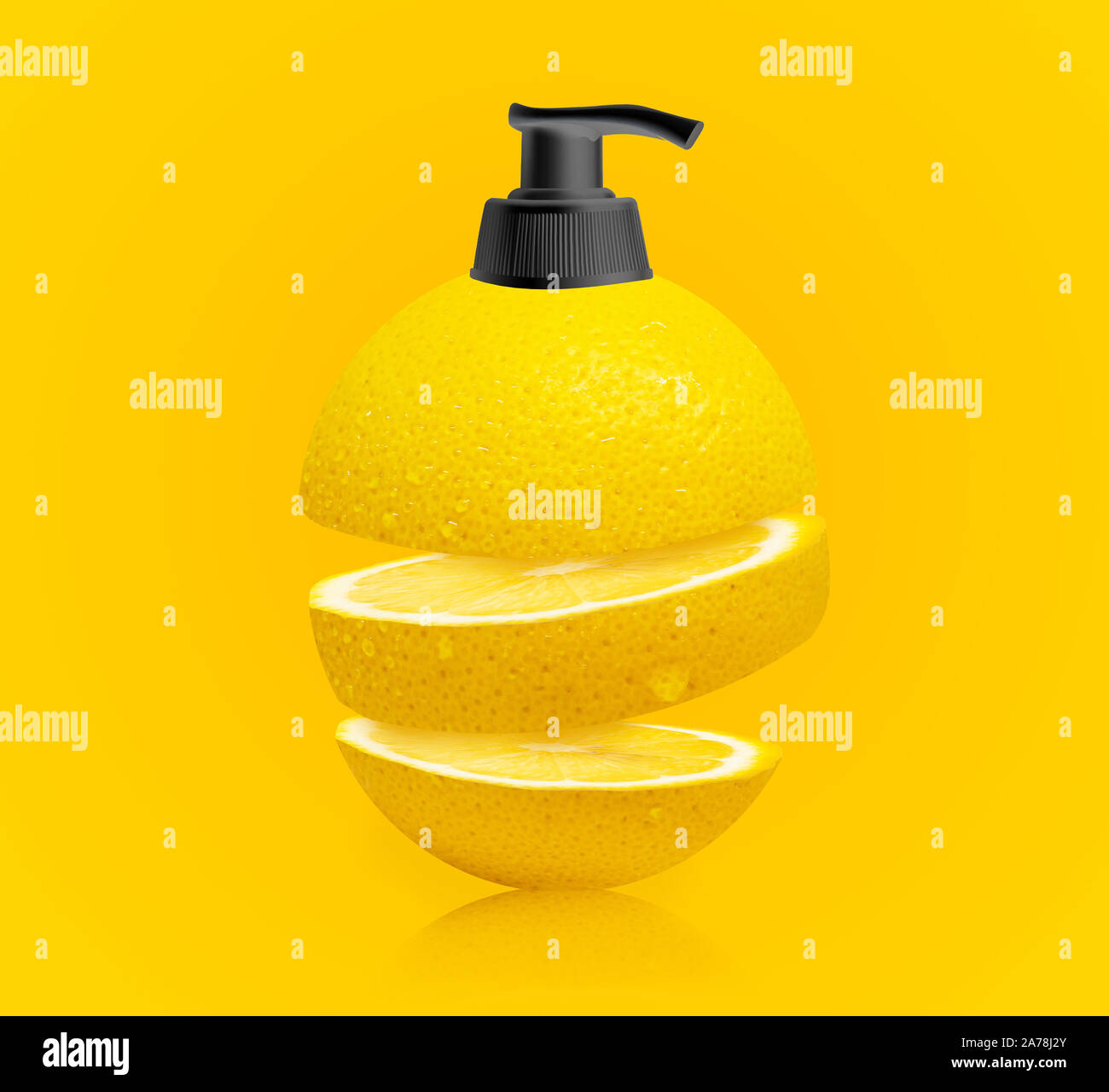 Orange flavored face wash/ orange flavored hand hash - Concept art ...