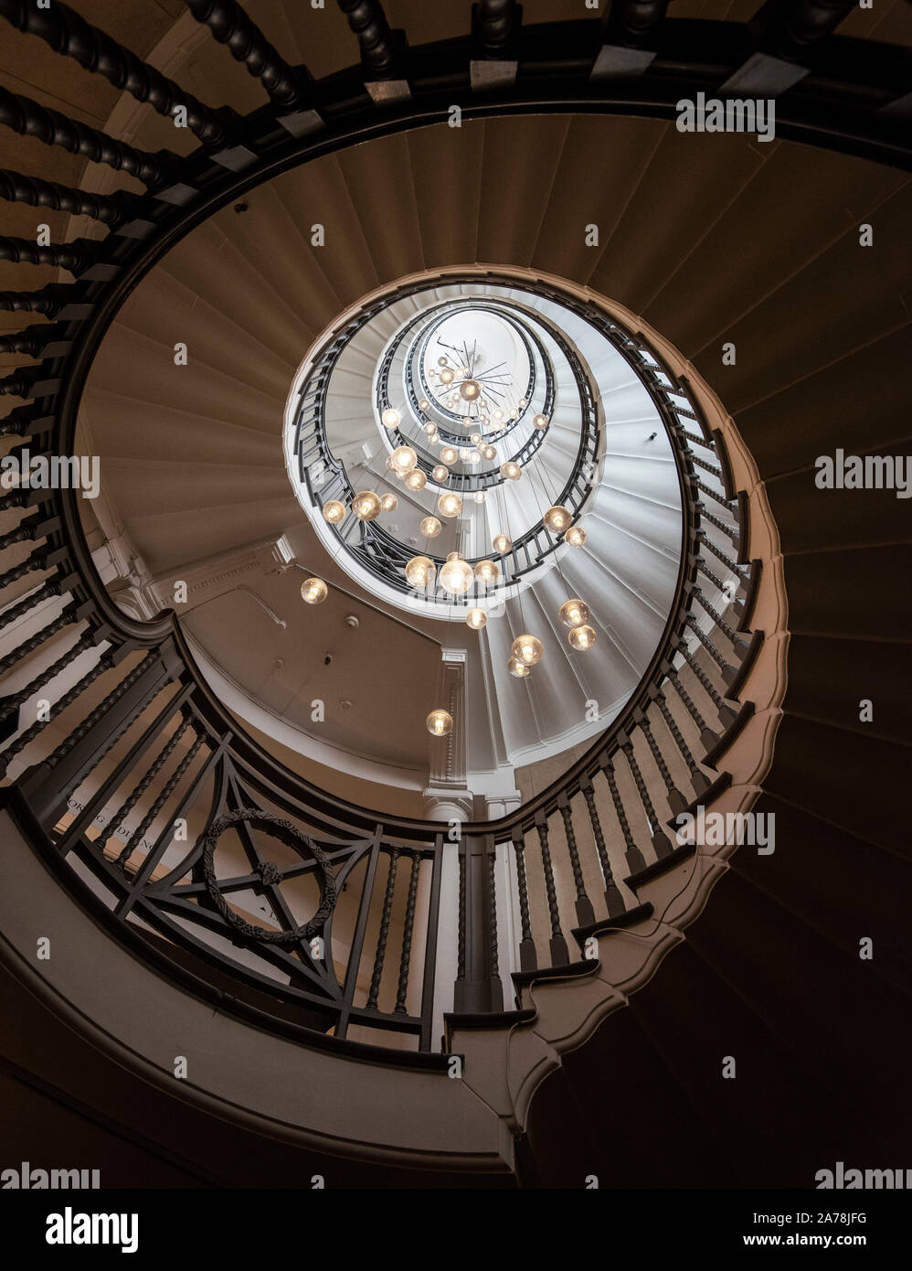 The Spiral Staircase at Heal's Department Store in London, England UK ...