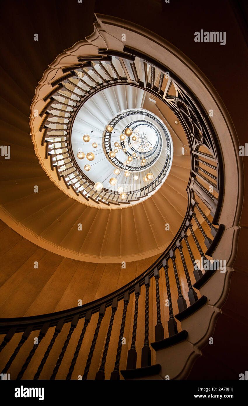 The Spiral Staircase at Heal's Department Store in London, England UK ...