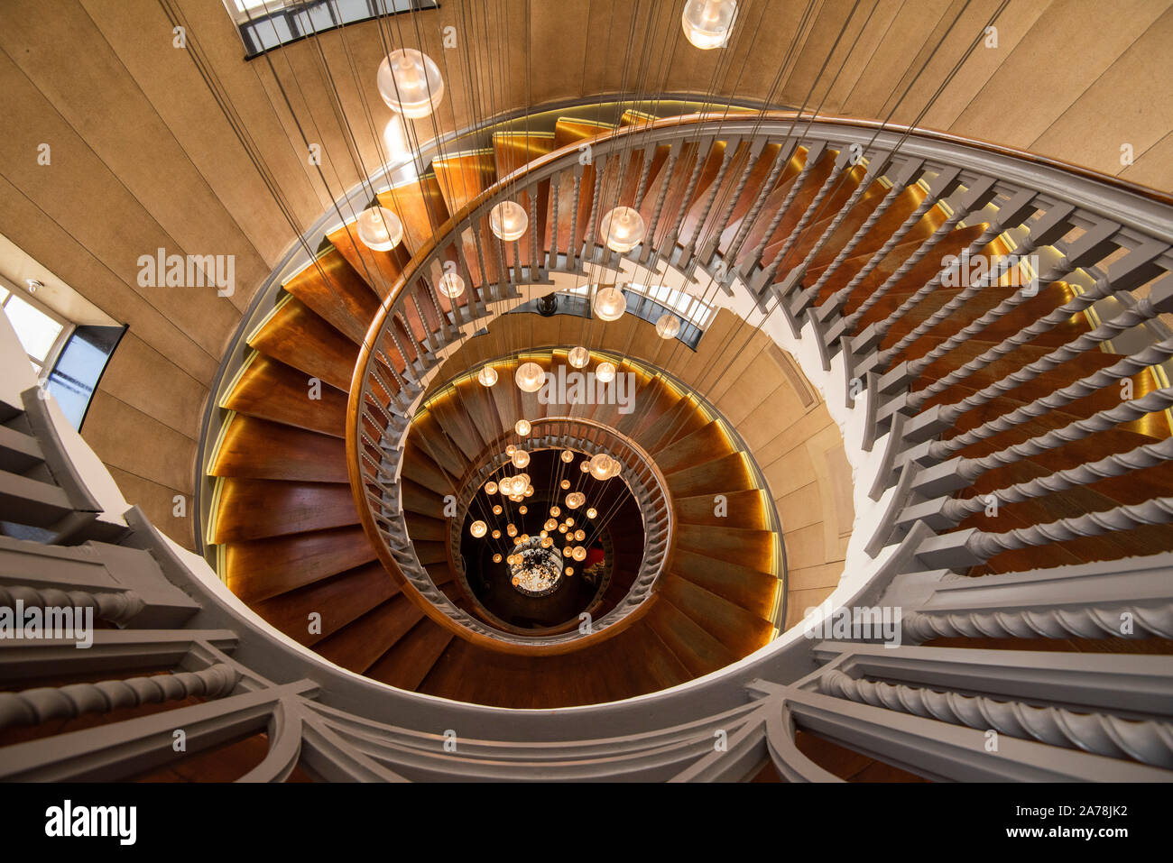 The Spiral Staircase at Heal's Department Store in London, England UK ...