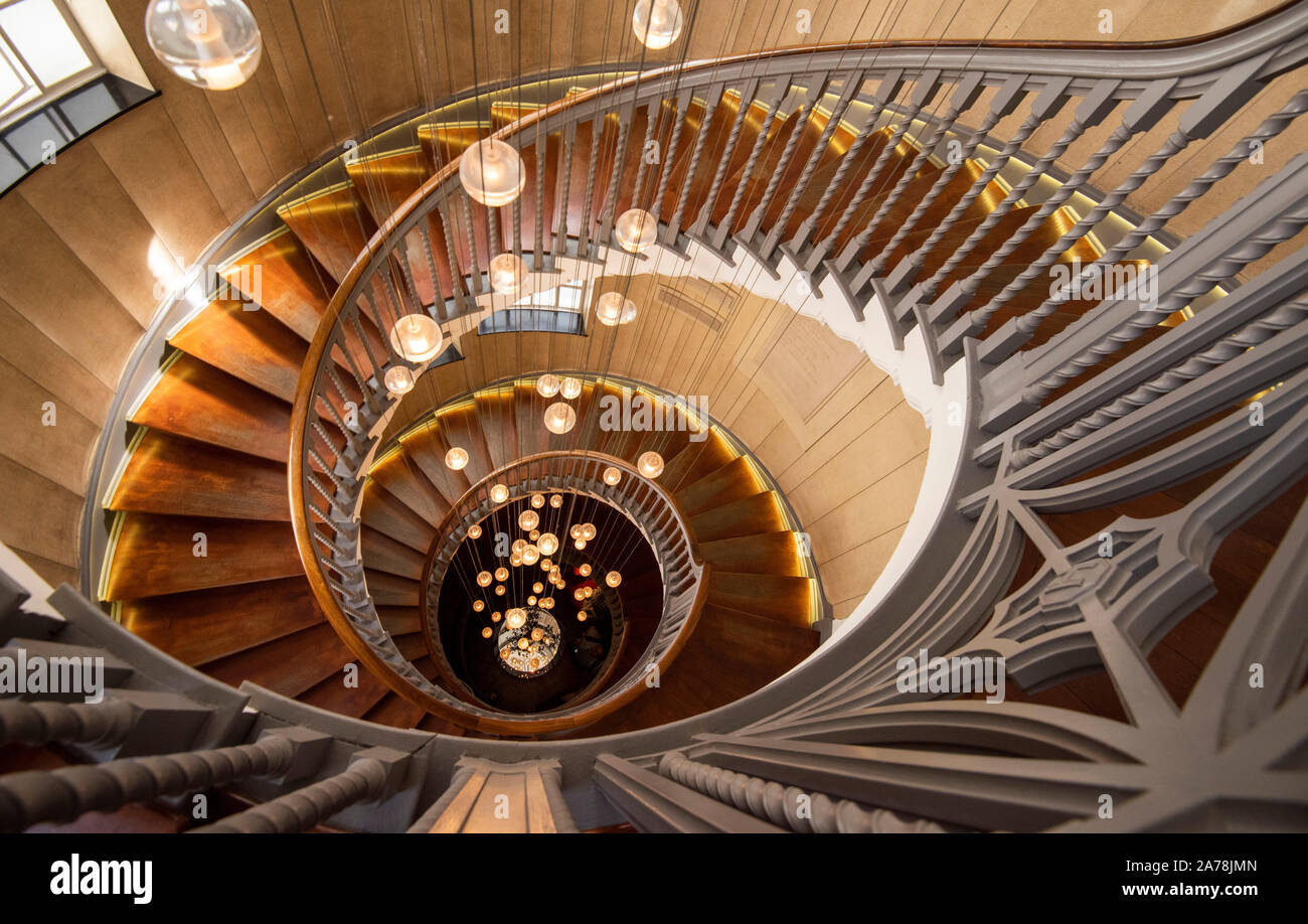 The Spiral Staircase at Heal's Department Store in London, England UK ...
