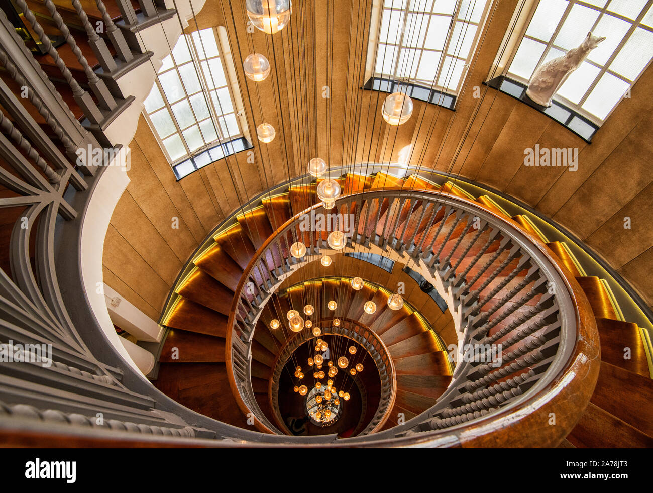 The Spiral Staircase at Heal's Department Store in London, England UK ...
