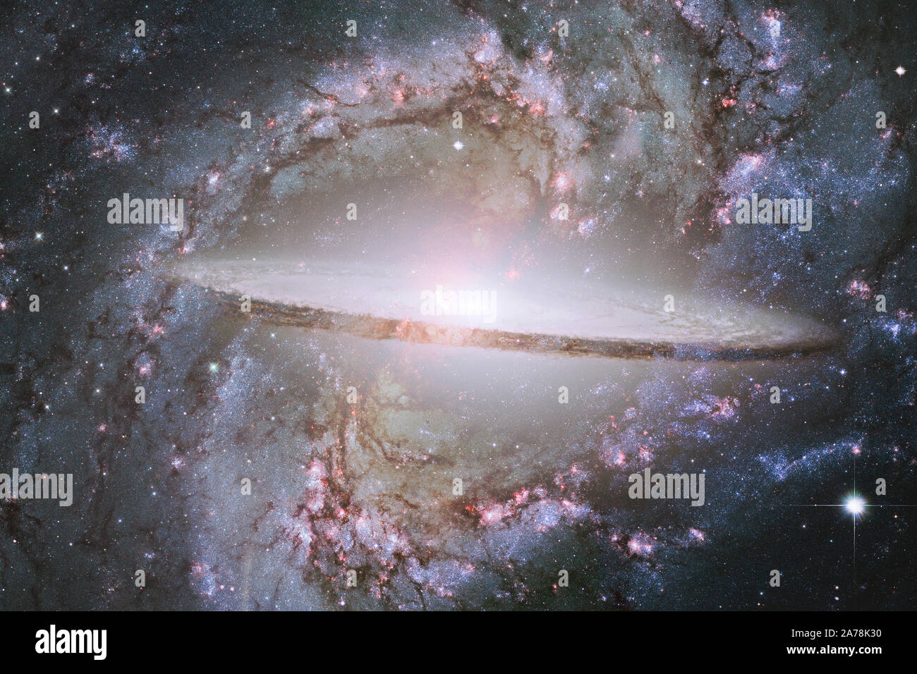 Cosmos. Abstract space wallpaper. Elements of this image furnished by ...