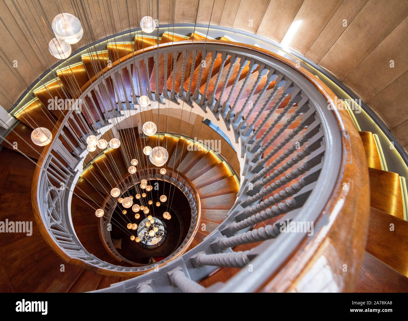 The Spiral Staircase at Heal's Department Store in London, England UK ...