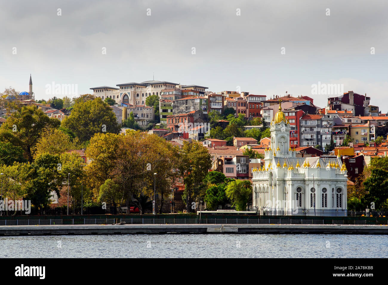 Istanbul's most famous church the St. Stephen Church made of ...